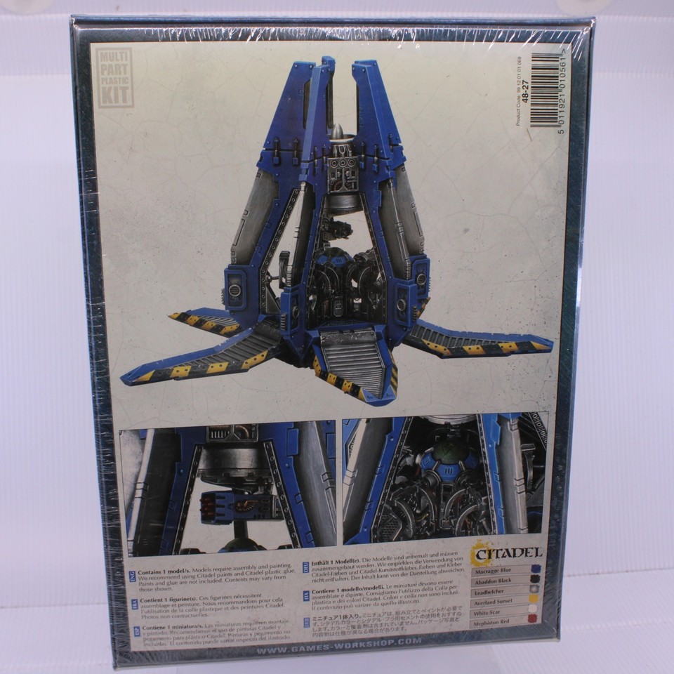 H9 Warhammer 40,000 40k Set Space Marine Drop Pod Citadel NIB MISB | eBay