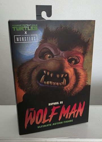 NECA Teenage Mutant Ninja Turtles x Universal Monsters Raphael As The ...