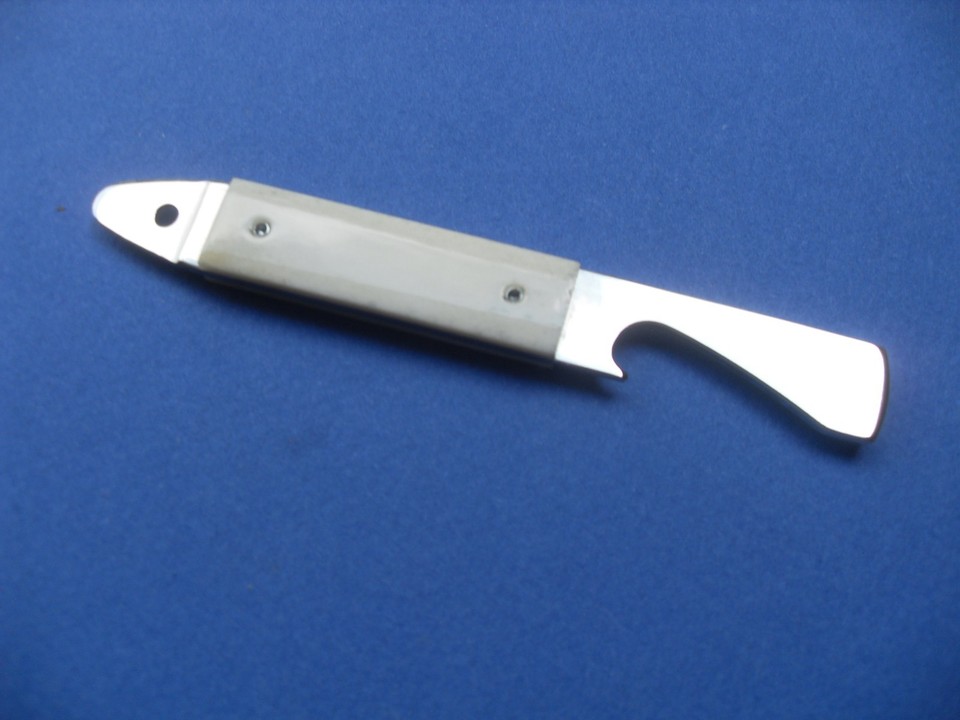 MINT GREAT EASTERN SMOOTH WHITE BONE TUBE POPPER / BLADE KEY | eBay