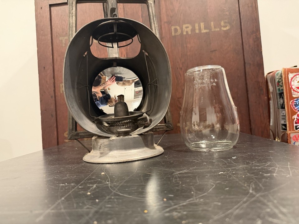 Antique DIETZ Acme Inspector Railroad Lantern T&S Marked Original ...