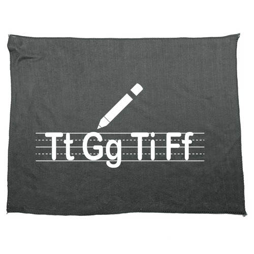 Tt Gg Ti Ff Teacher Teaching School - Kitchen Cloth Dish Tea Towels ...