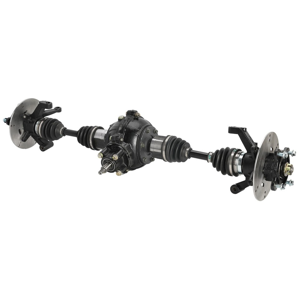 4 Wheeler Front+Rear Differential Drive Shaft CV Axle Kit Gear Box 7 ...