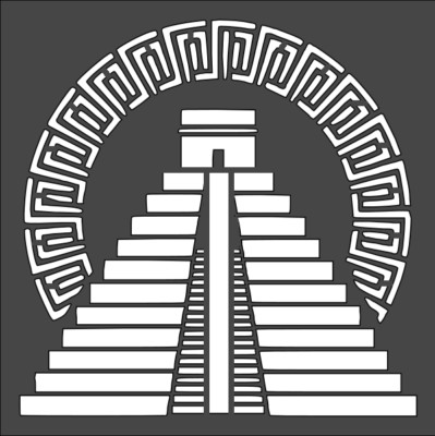 8"x8" Clear Plastic Stencil - Aztec (ME190)- | eBay