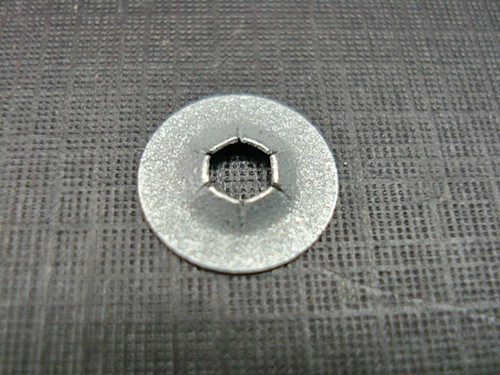 50 pcs 1/8" round push on clips for emblems script name plates ...