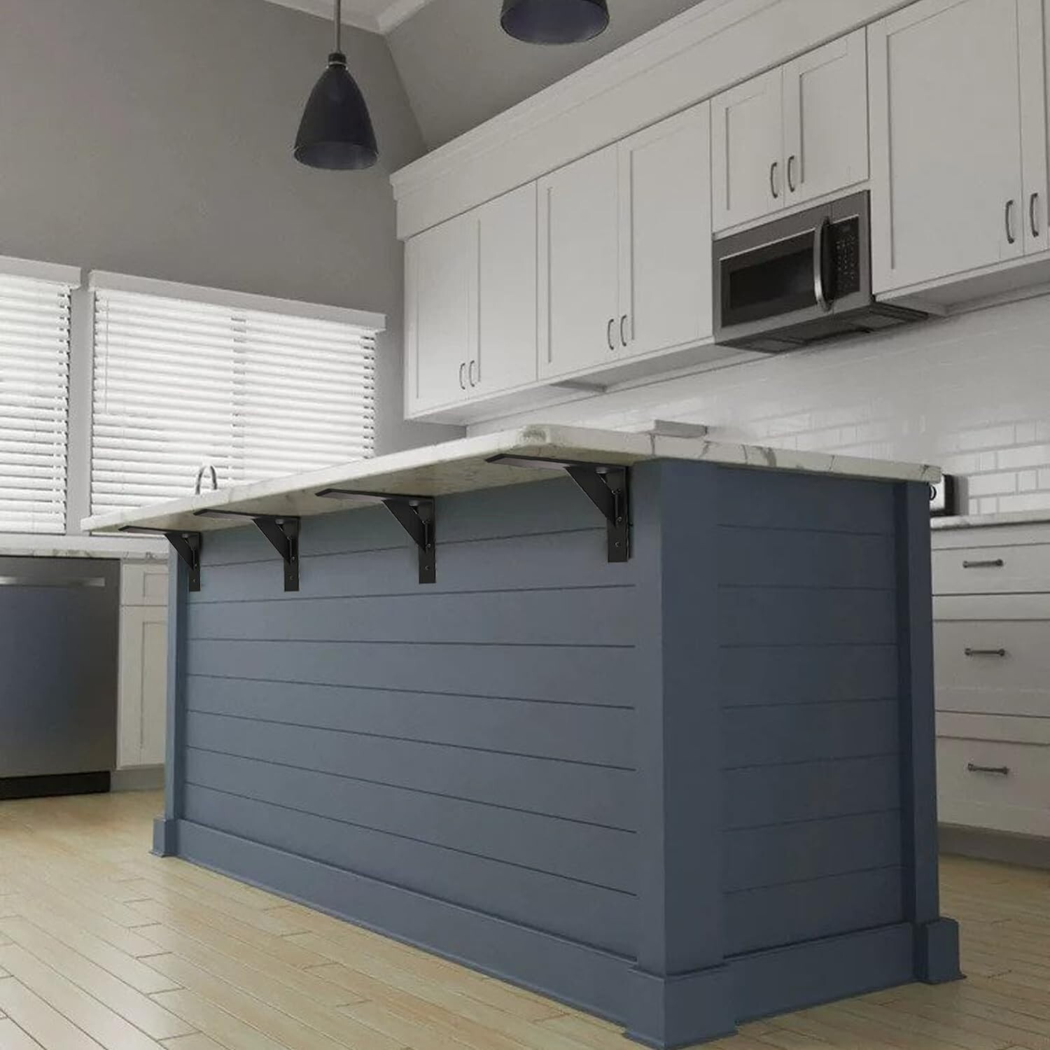 Countertop Support Bracket 14 Inch Heavy Duty Granite Support Bracket 2 ...