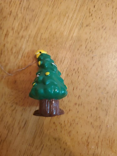 Vintage 2001 Topps Christmas Tree Face Ornament PVC | eBay