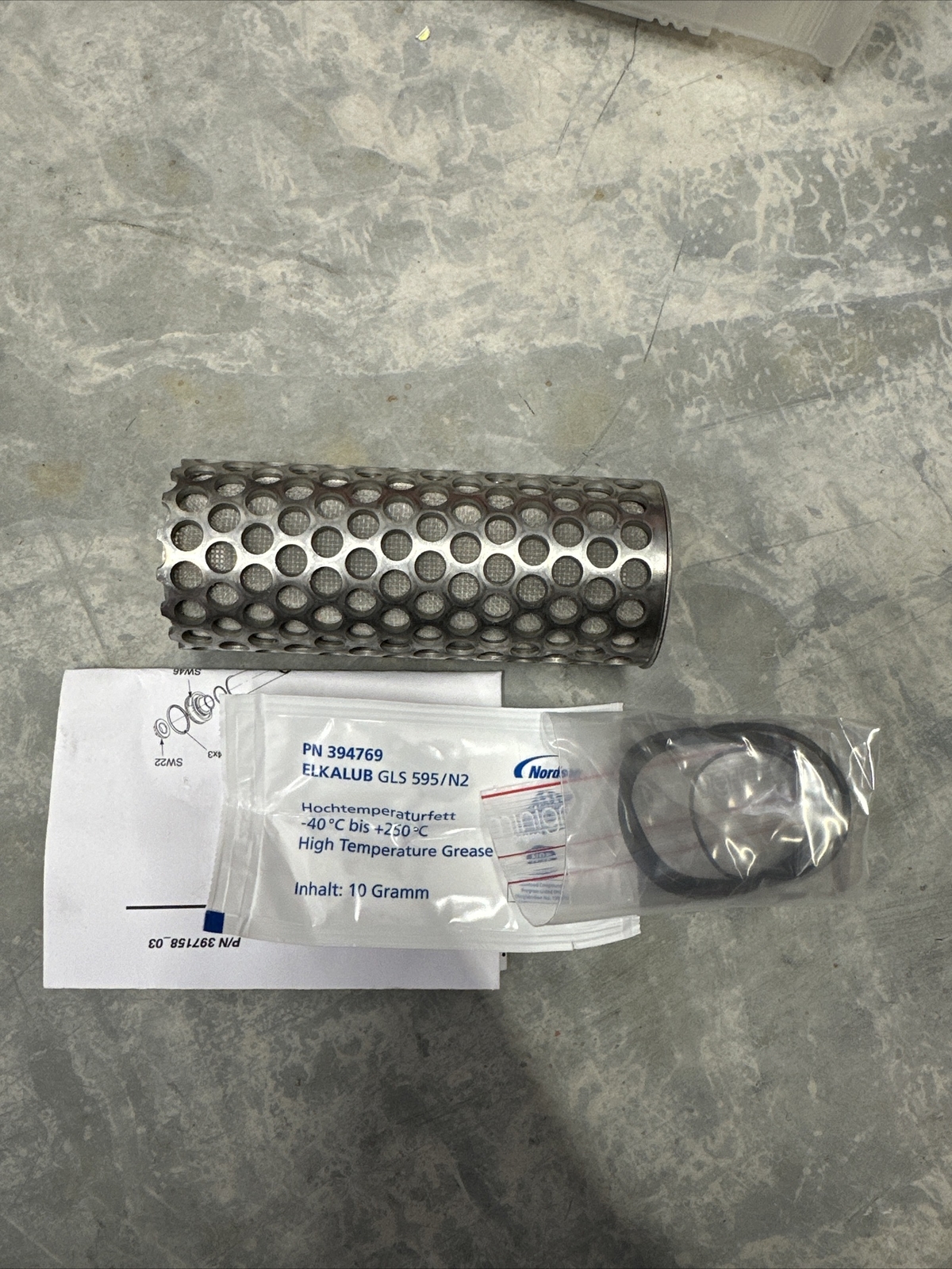 Nordson Filter Service Kit 0.1mm 7140704 For VersaBlue Adhesive Melter ...