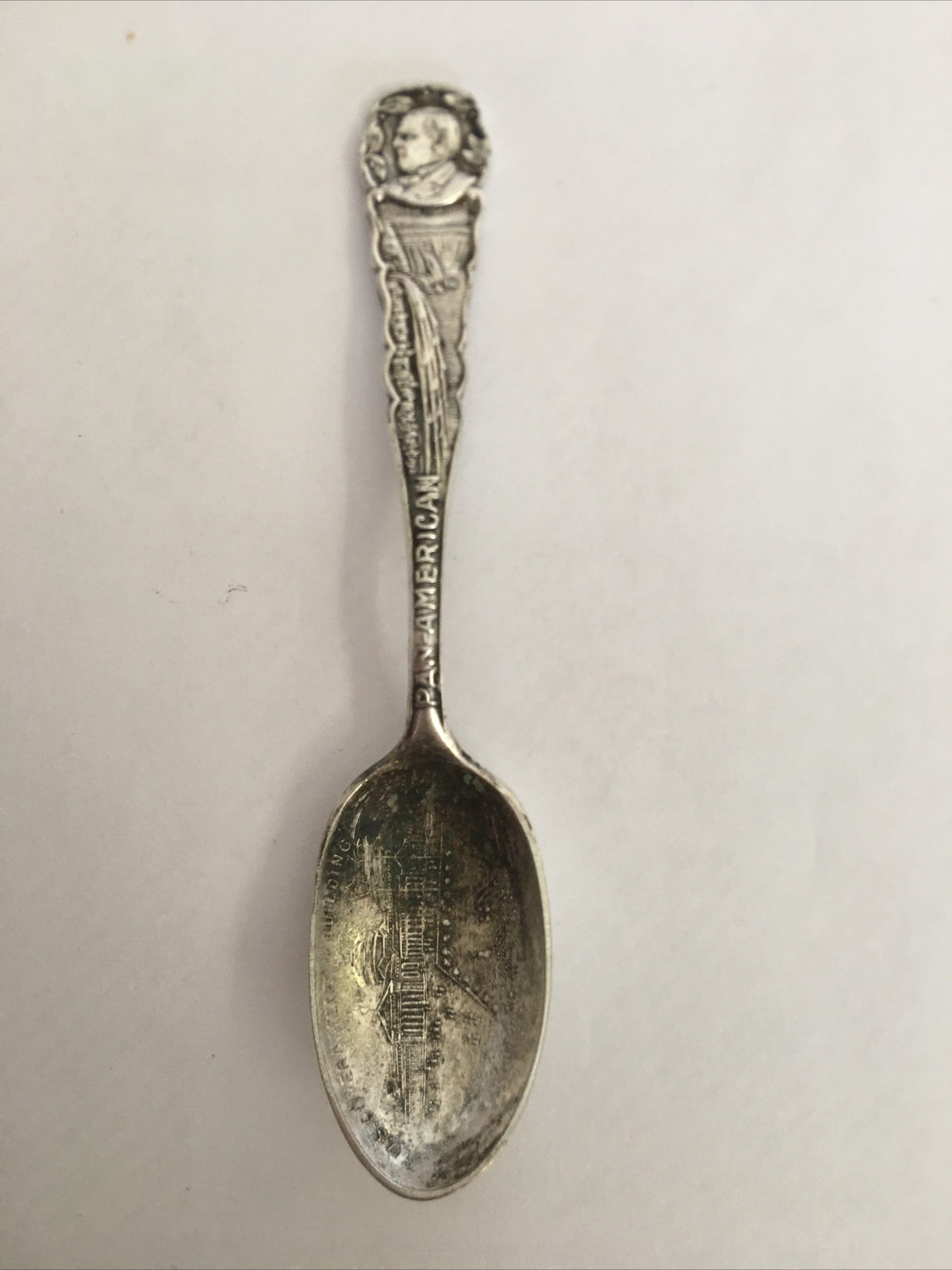 Vintage Spoon US Collectible Pan American 1901 US Government Building 4 ...