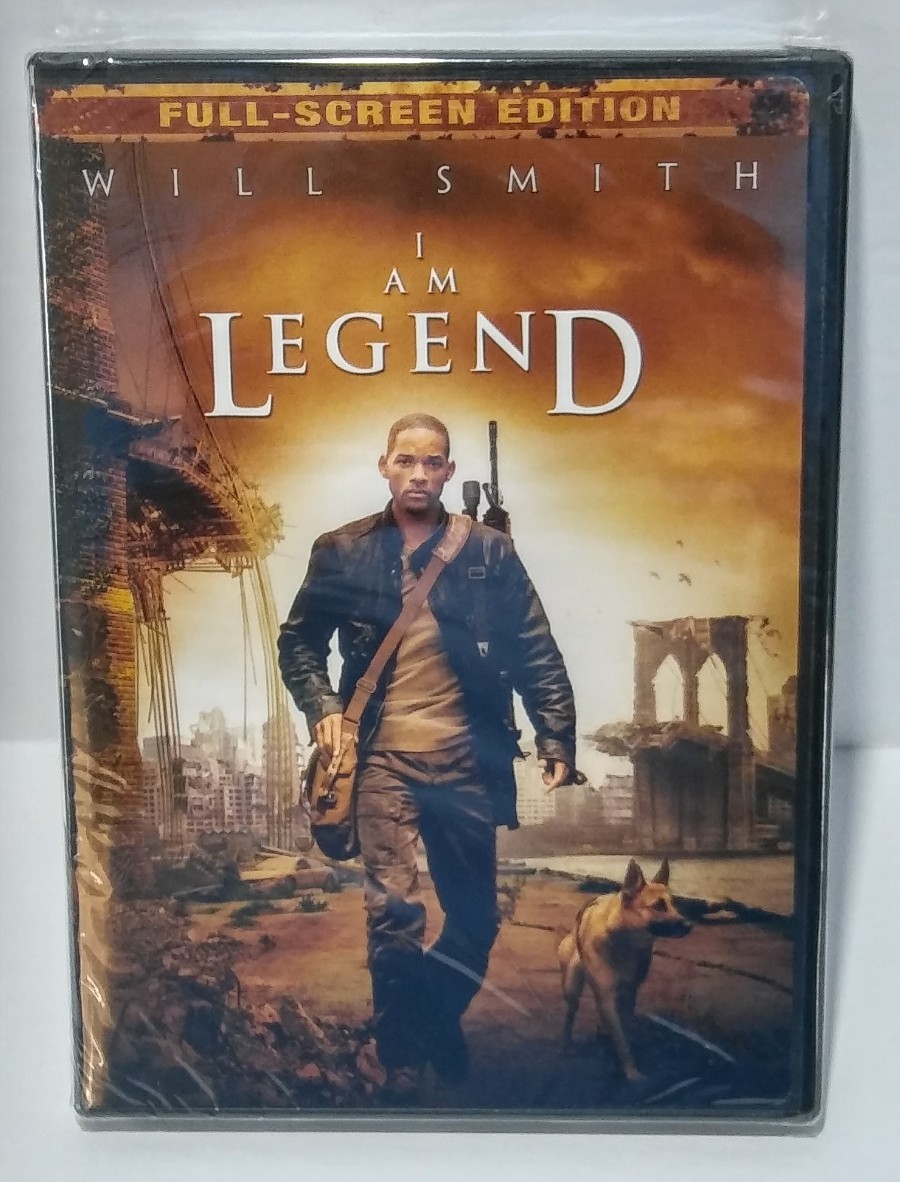 I Am Legend (DVD, 2008, Full-Screen) Brand New Sealed Will Smith ...