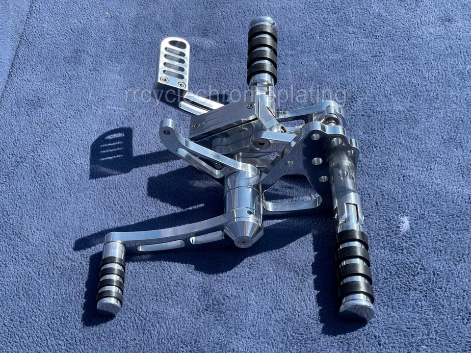 HARLEY POLISH BILLET FORWARD CONTROLS FX & FXE Shovelhead 1970-1990 | eBay