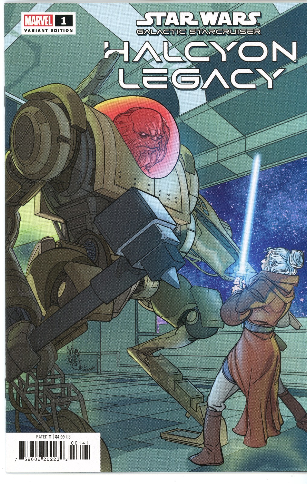 2022 April Marvel Star Wars Halcyon Legacy #1 Pasqual Ferry Cover Near ...