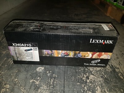 Genuine Lexmark X340A21G Black Toner Cartridge X340 X342 BNIB | eBay
