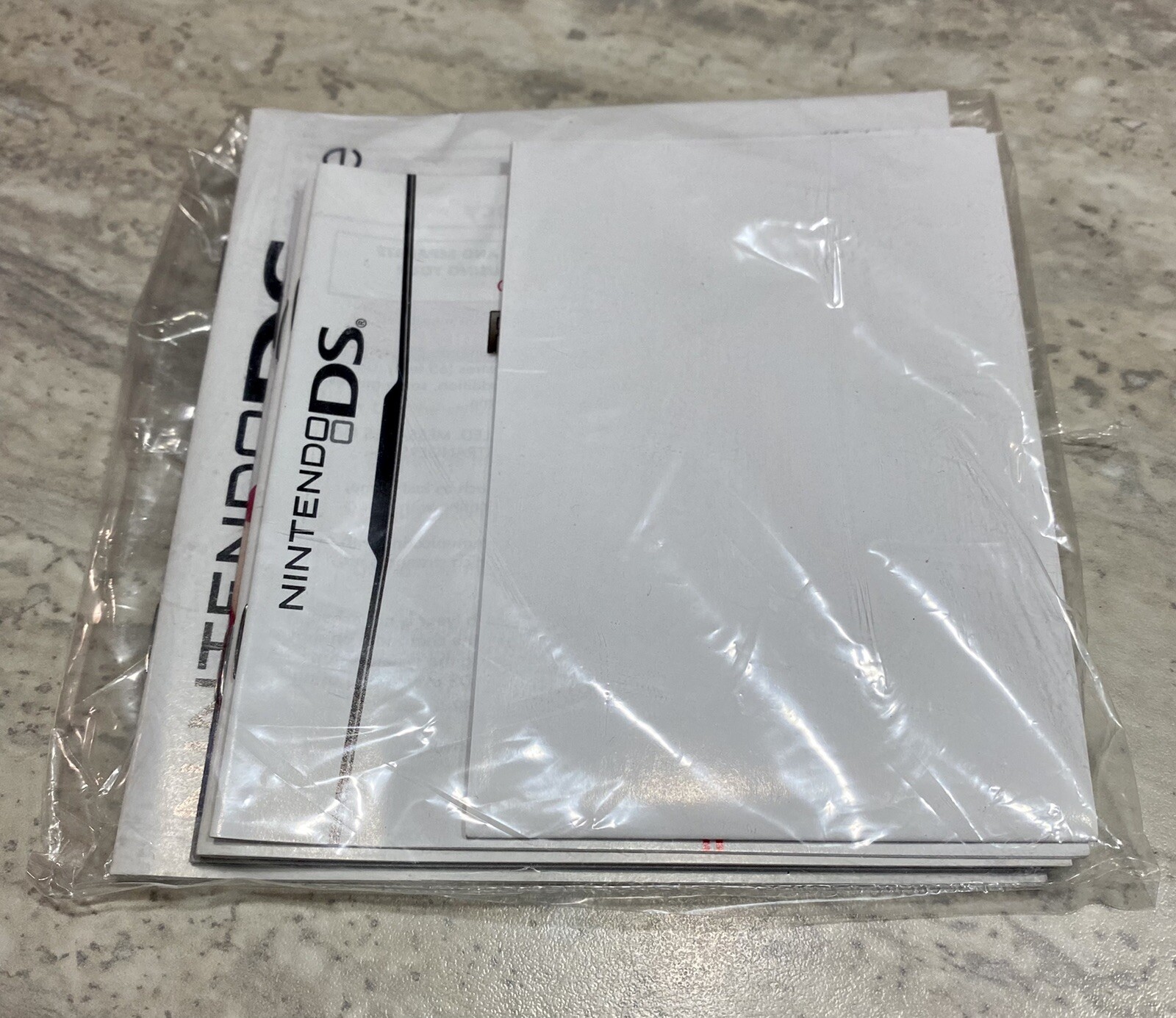 Nintendo DS Lite Manual Complete Set Inc Instructions, Pictochat ...