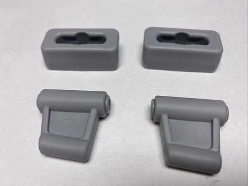 New Set of Grey Sun Visor Clips Fits Mercedes R107 380SL 450SL 560SL | eBay