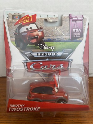 MATTEL DISNEY PIXAR CARS RSN TIMOTHY TWOSTROKE B10 | eBay