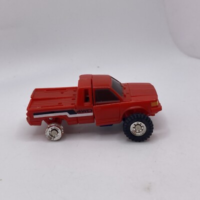 Vintage 1984 BANDAI GOBOTS Transformers Red Robot 4x4 Pick-up Truck MR ...
