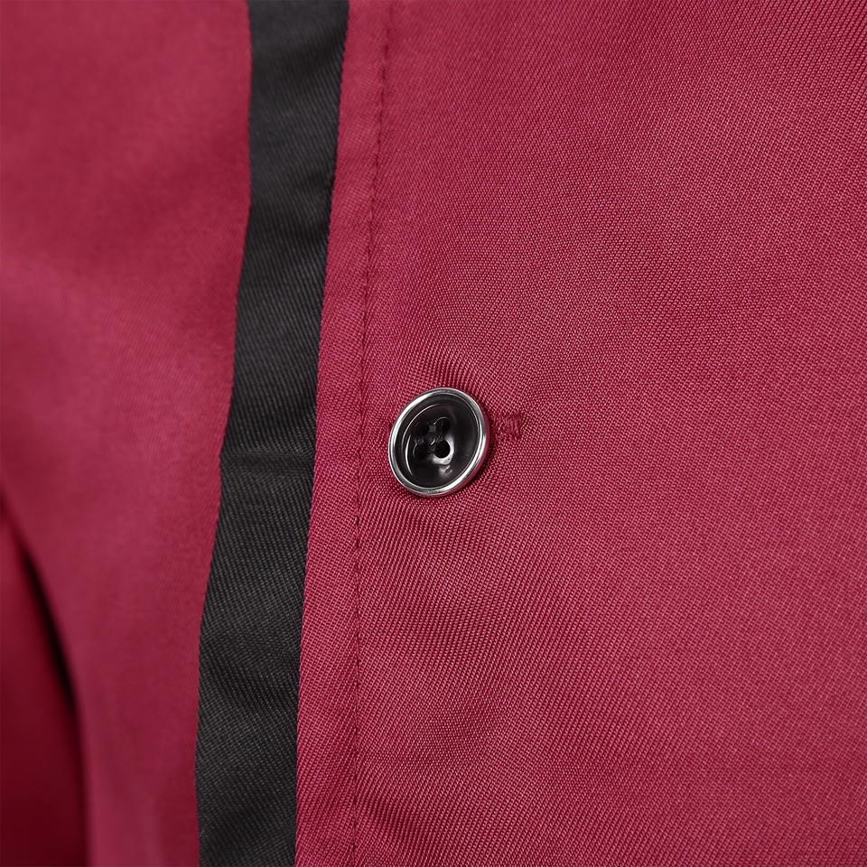 Men's Chef Coat Uniform Short Sleeve Cook Jacket Restaurant Kitchen ...