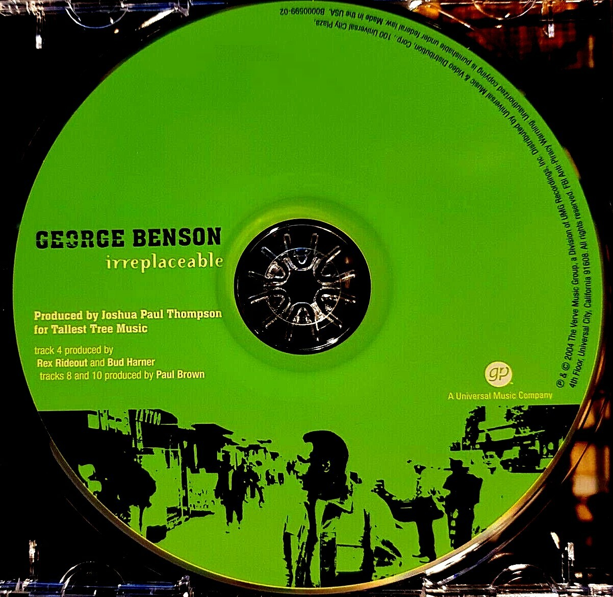 "Irreplaceable" - "George Benson" - GRP Records 602498603048| eBay