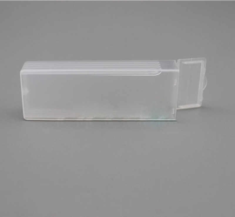 10PC Portable Pocket Lab ABS Plastic Microscope Slides Holder Case ...