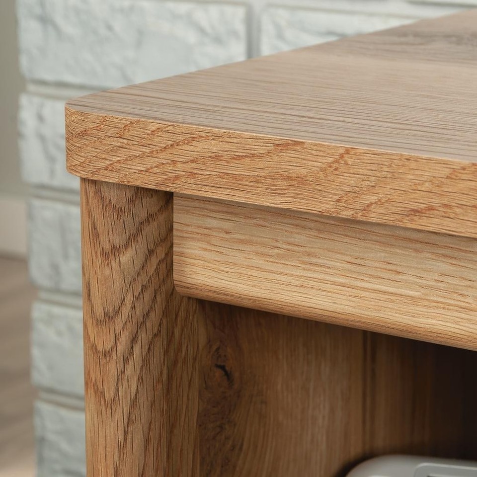 Dover Edge Desk, Timber Oak finish | eBay