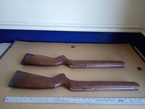Lot of 2 Air Rifle Wood Gun Stock for possibly Hatsan, BEEMAN, Crossman ...