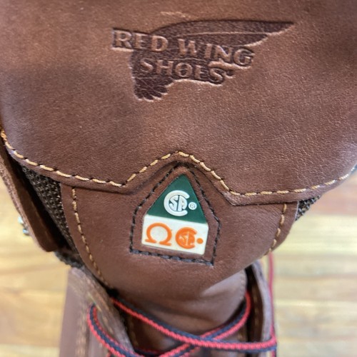 Red Wing 3524 BRNR XP 8" CSA BROWN SAFETY TOE WATERPROOF USA NEW Size 8 ...