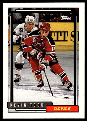 1992-93 Topps Kevin Todd New Jersey Devils #228 | eBay