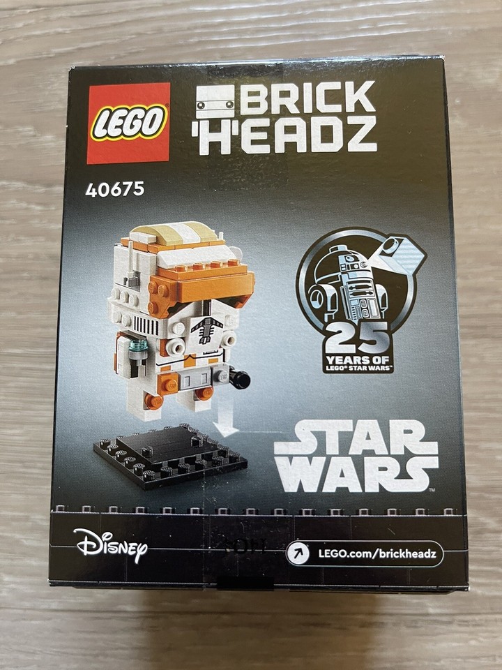 Lego (40675). Brickheadz. Star Wars . Clon Commander Cody. Ungeöffnet ...