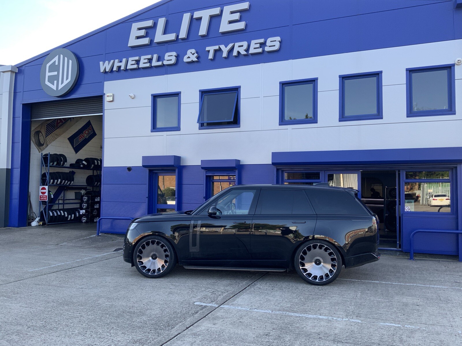 RANGE ROVER SPORT SV L461 23" ALLOY WHEEL& TYRE STYLE 1084 BRAND NEW ...