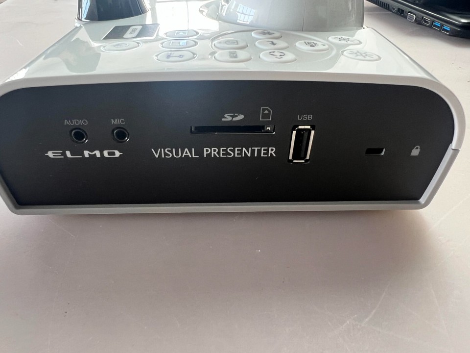 Elmo L-12F Visual Presenter 12MP 4K UHD 60fps 12x Zoom HDMI Document ...