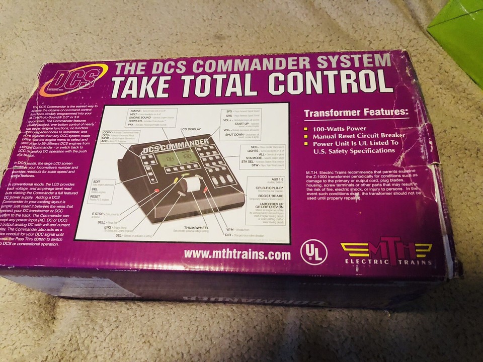 DCS COMMANDER DCS DIGITAL COMMAND SYSTEM CONTROLLER SET MTH | eBay