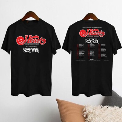 Heart Band Royal Flush Tour 2024 Tour, Heart Rock Band Concert T-shirt ...