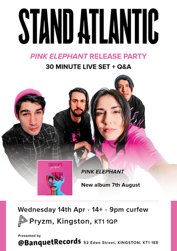 Stand Atlantic - Pink Elephant - CD Album (Released 7th August 2020 ...