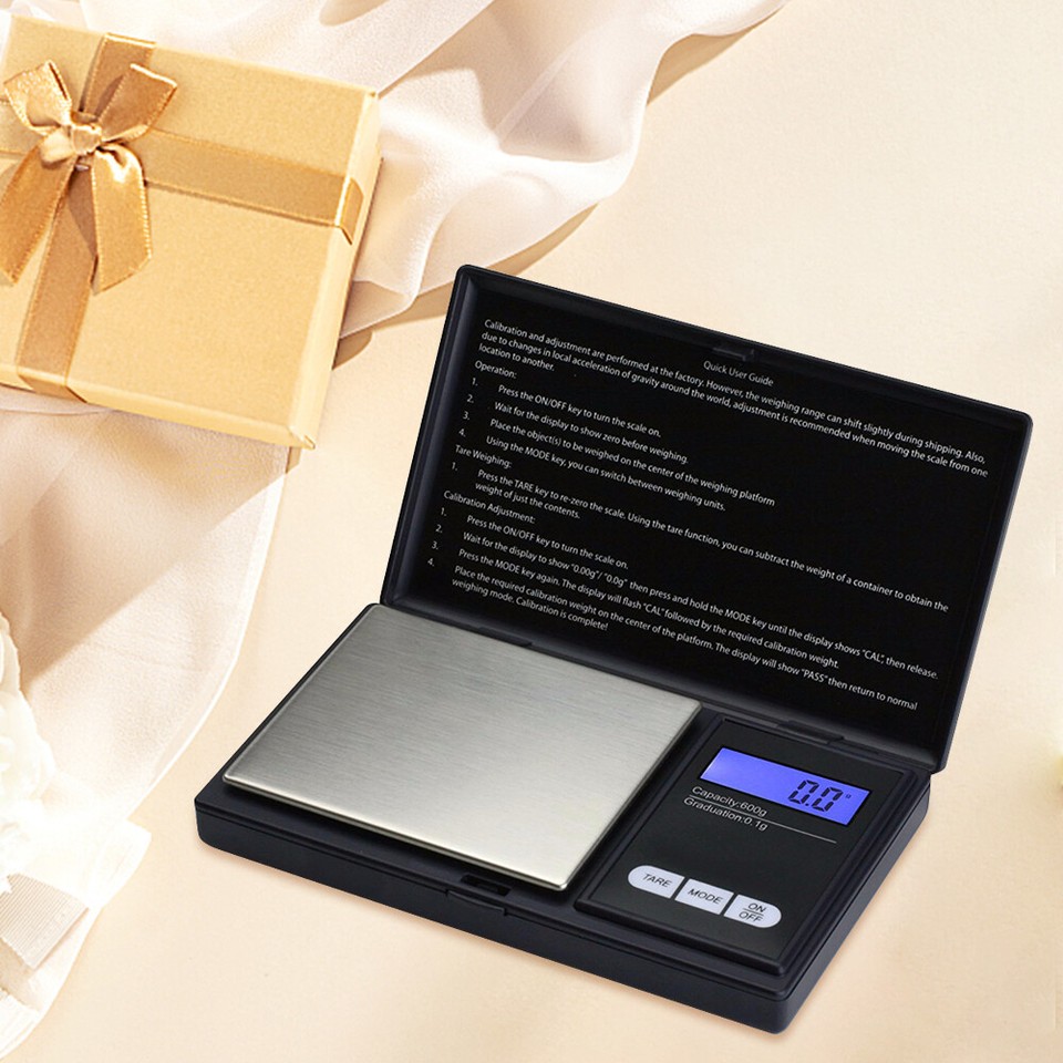 1kg/0.1g Electronic Scale Auto Off Digital Scale Weigh Gram Scale (A ...