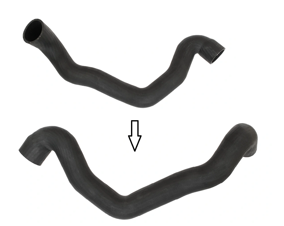 Durite d'intercooler turbo pour Rover 25, 200, MG ZR 2,0D 99-05 ...