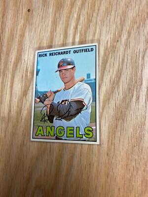 1967 Topps Baseball Rick Reichardt California Angels Card #40 | eBay