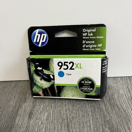 HP 925 XL Cyan Ink Cartridge Genuine OEM NEW 952 EXP 6/22 Officejet ...
