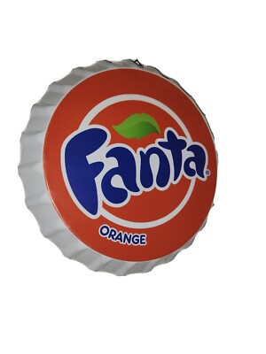 Fanta Bottle Cap Tin Sign 35cm | eBay Australia