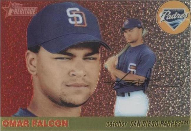 2004 Topps Heritage - Chrome Omar Falcon #THC74 /1955 (RC) for sale ...