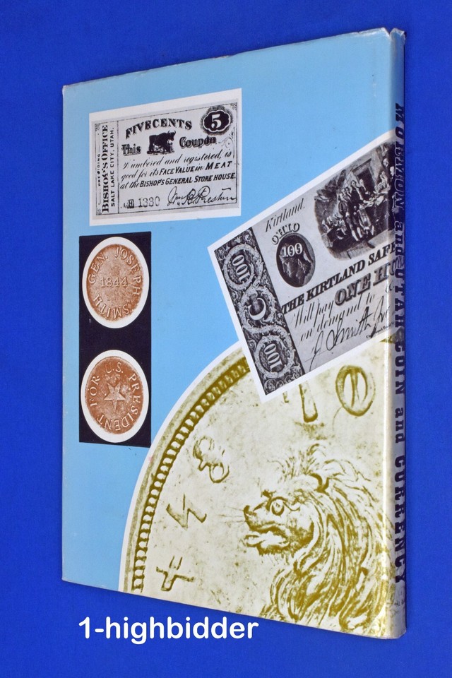 SIGNED Mormon and Utah Coin & Currency Alvin Rust Gold Coins LDS ...