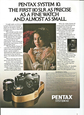 Vintage 1979 Pentax System 10 Camera Photography Original Magazine ...