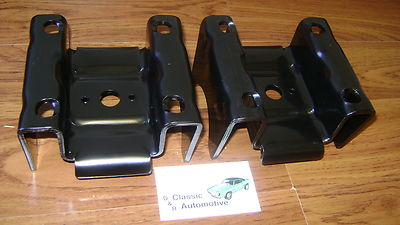 Leaf Spring Axle Mounts Multileaf 67-69 Camaro Firebird Nova multi leaf ...