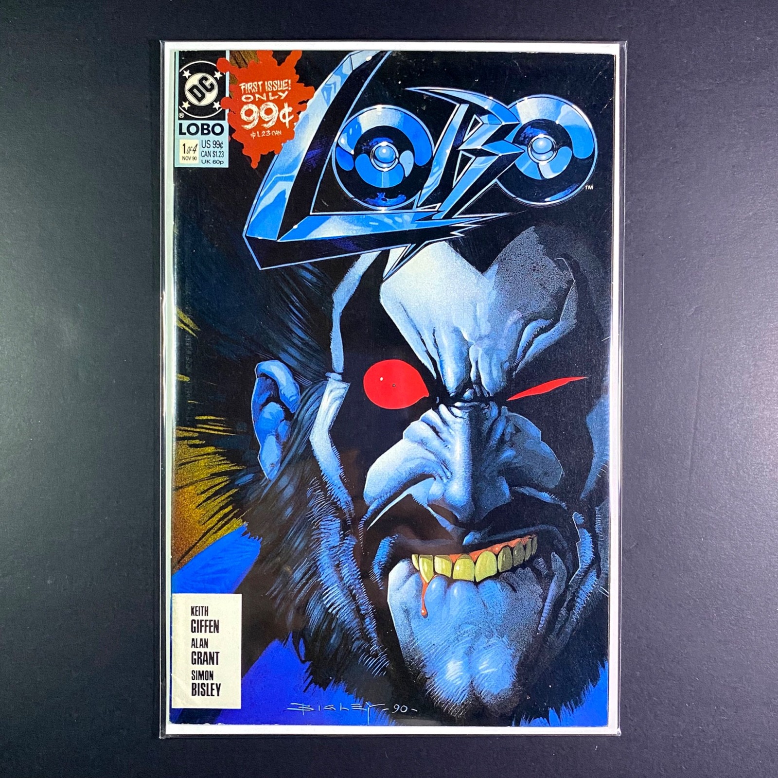 Lobo #1 - 1990 - 1st solo Lobo series, Origin Lobo, Jason Momoa - DC HIGH GRADE | eBay