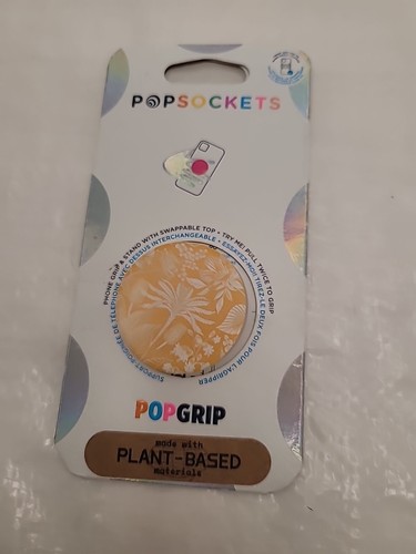 PopSockets Tan Lines Fresh Orange Floral Phone Grip PopSocket Pop ...