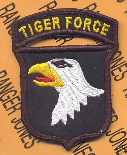 TIGER FORCE 1st Bn 327th 101st Airborne Division Air Assault LRRP 3.25 ...