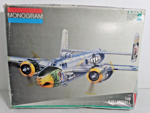 B-25J Mitchell 1:48 scale Monogram 5507 vintage | eBay