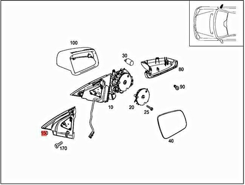 Genuine Seal MERCEDES BBDC S204 W204 Sedan Wagon 2048110898 | eBay