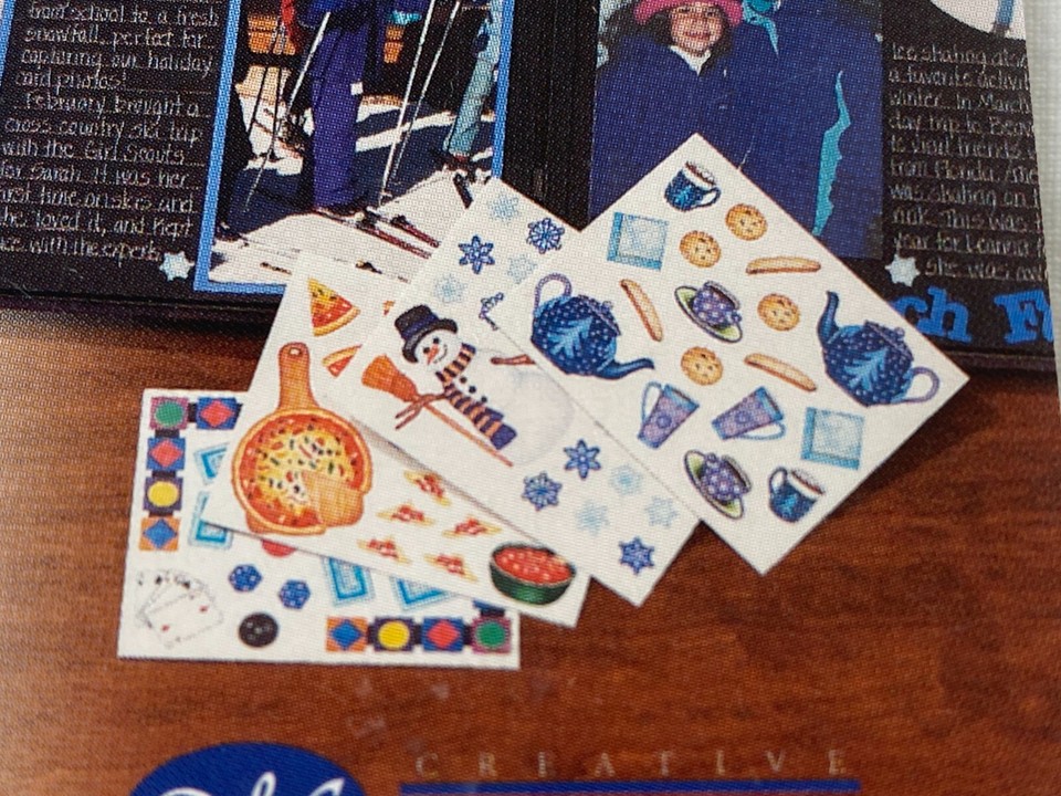 Creative Memories Sticker Pack Block Sheets VINTAGE Style YOU PICK | eBay