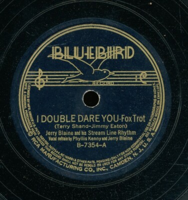 78tk-dance-BLUEBIRD 7354-Jerry Blaine | eBay