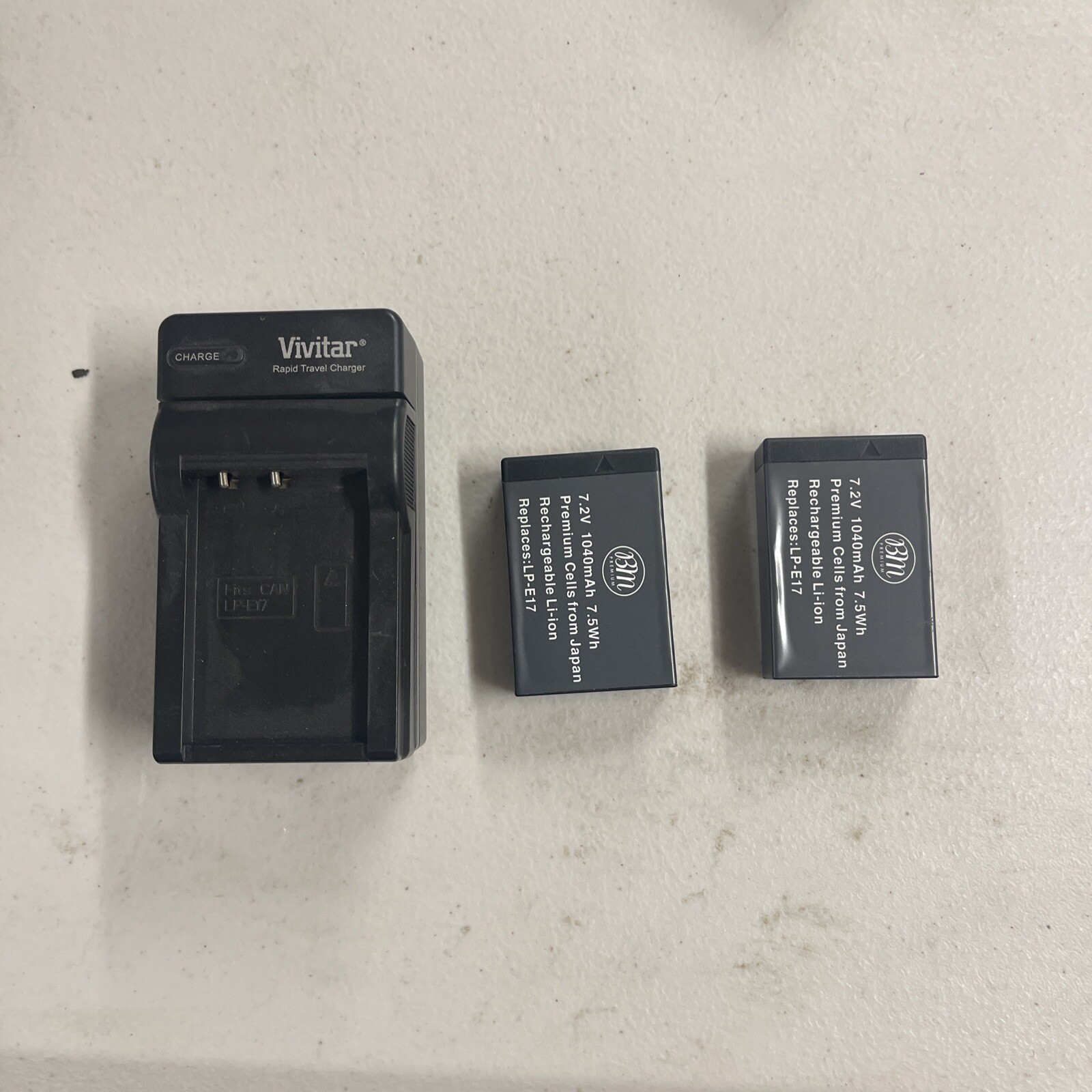 Vivitar Rapid Travel Battery Charger VIV-QCB-218 For Canon LP-E17 ...